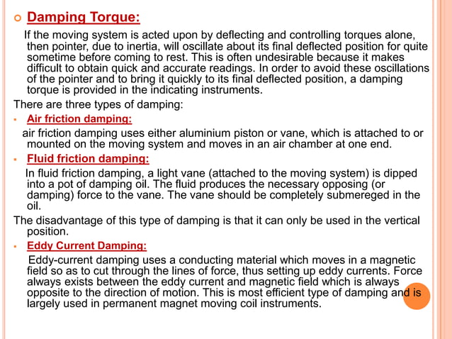Indicating instruments | PPTX