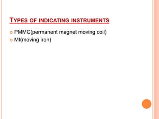 Indicating instruments | PPTX