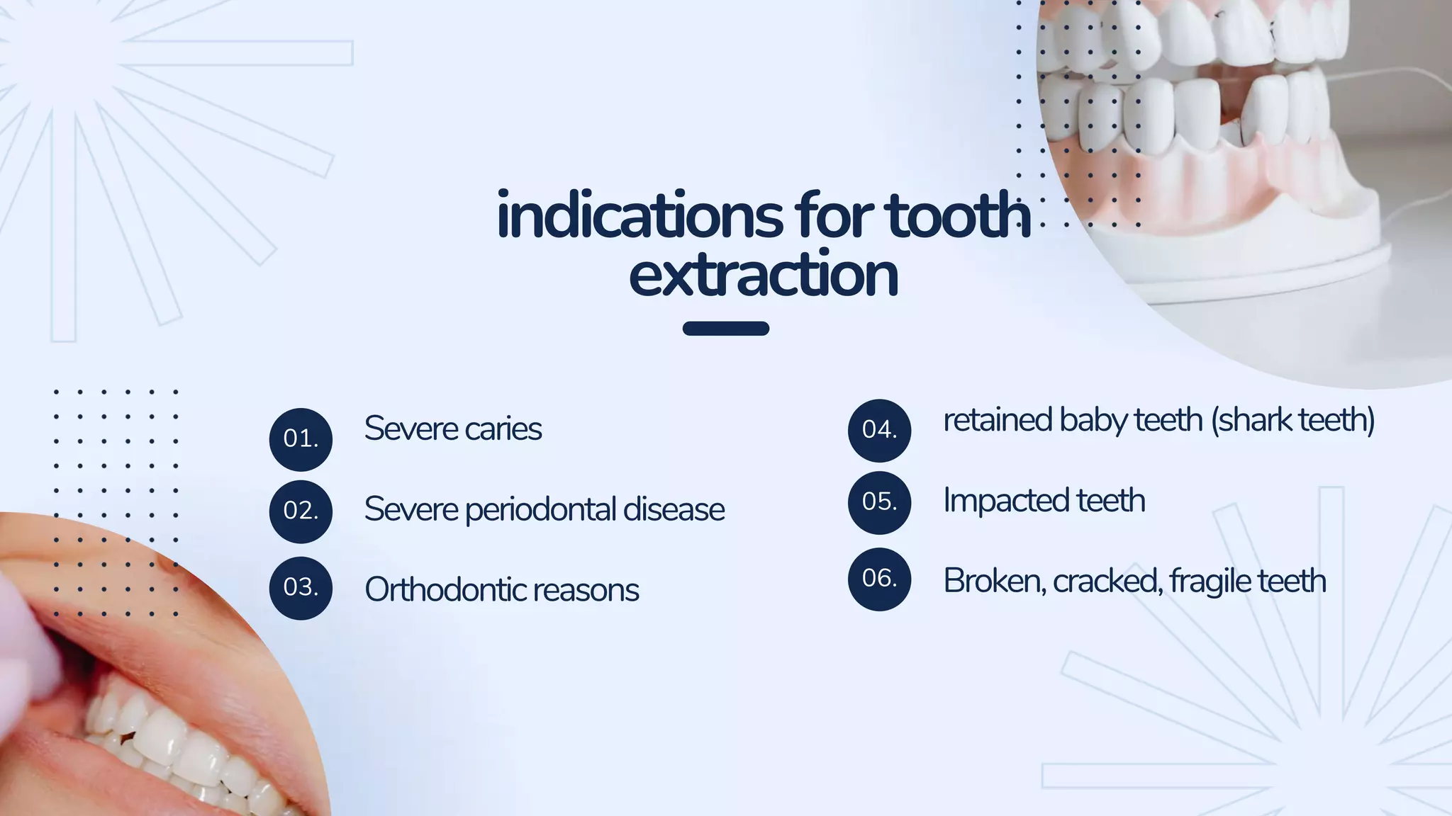 Indication & contraindication of tooth extraction.pptx