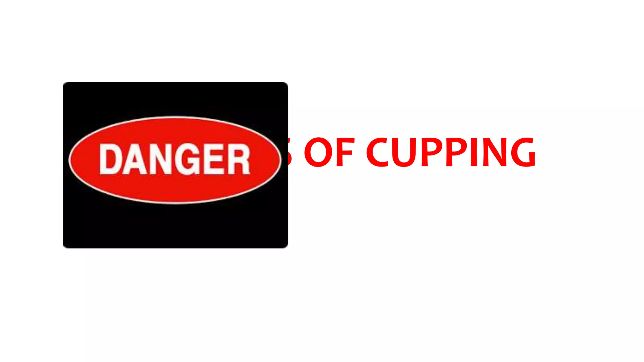 CUPPING - Indication, Contraindication & Safety aspect | PPTX