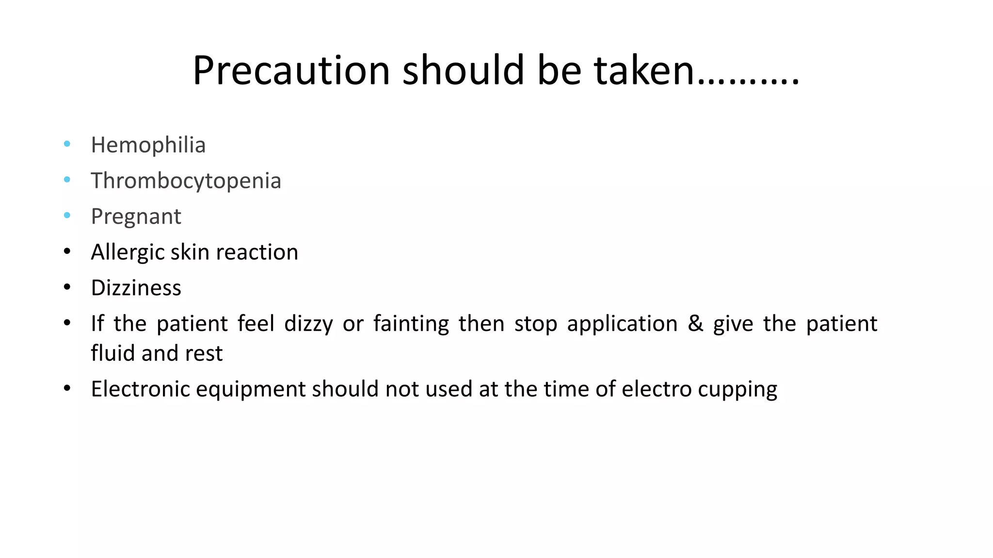 CUPPING - Indication, Contraindication & Safety aspect | PPTX