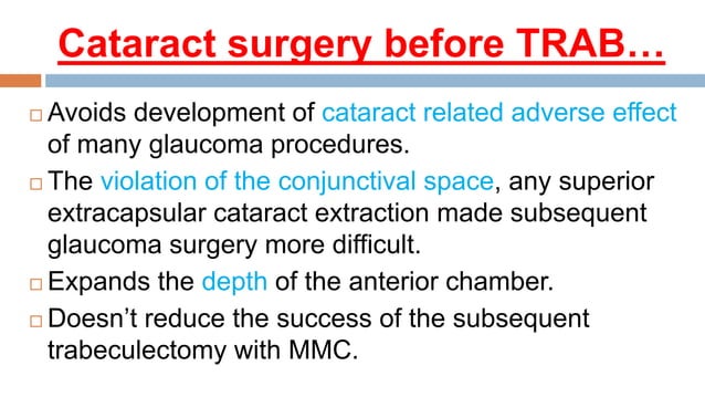 Indication of combined cataract & glaucoma surgery .pptx