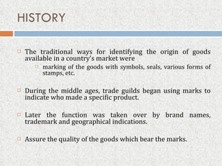 Indication of origin of goods | PPT