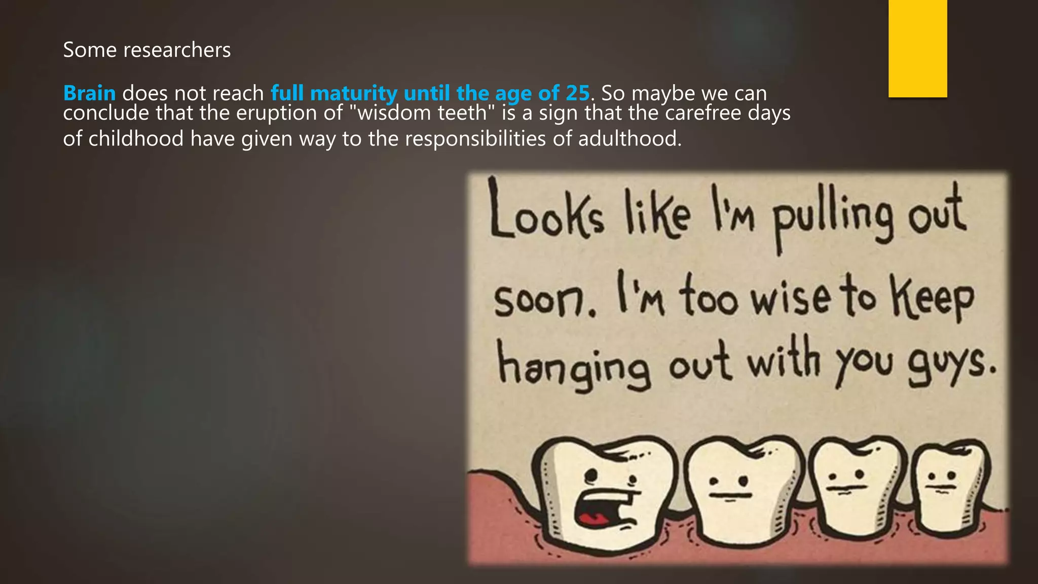 Indications and contraindications of 3rd molar | PPTX | Dental Health ...