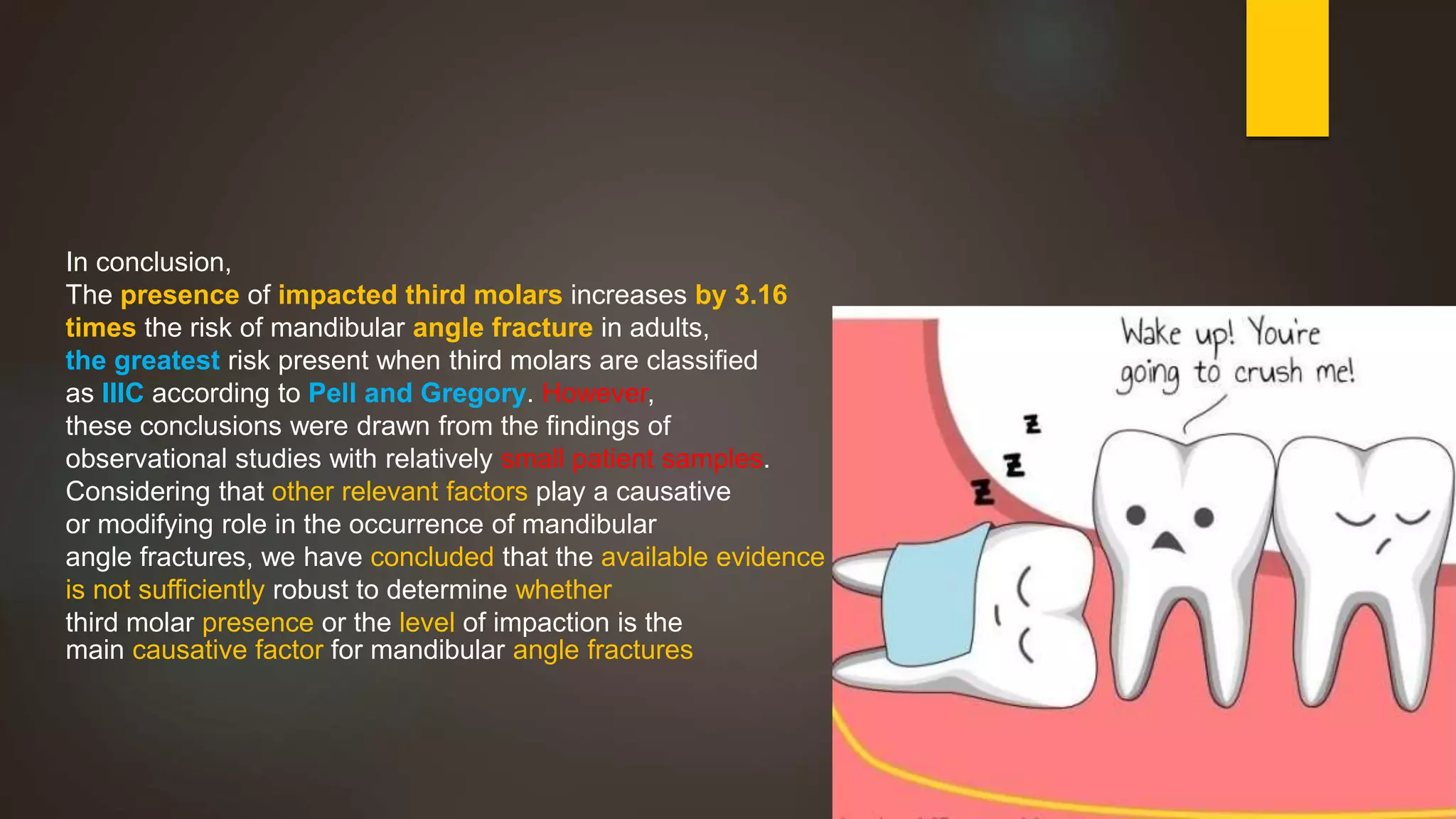 Indications and contraindications of 3rd molar | PPTX | Dental Health ...