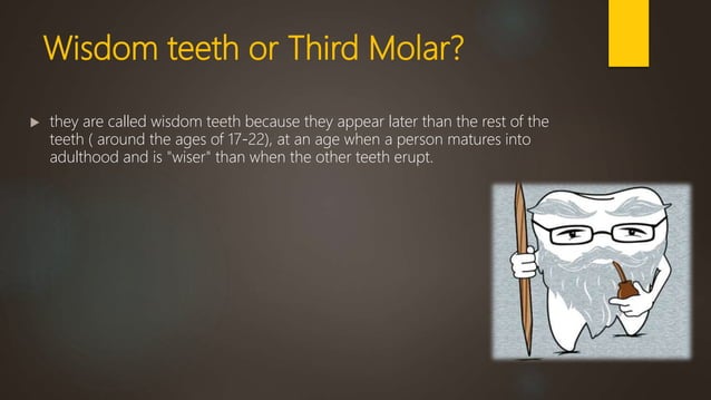 Indications and contraindications of 3rd molar | PPTX | Dental Health ...