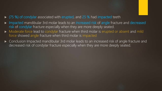 Indications and contraindications of 3rd molar | PPTX | Dental Health ...