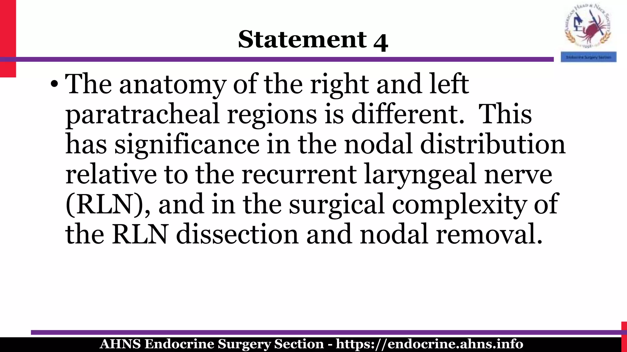 Indications and extent of central neck dissection for papillary thyroid ...