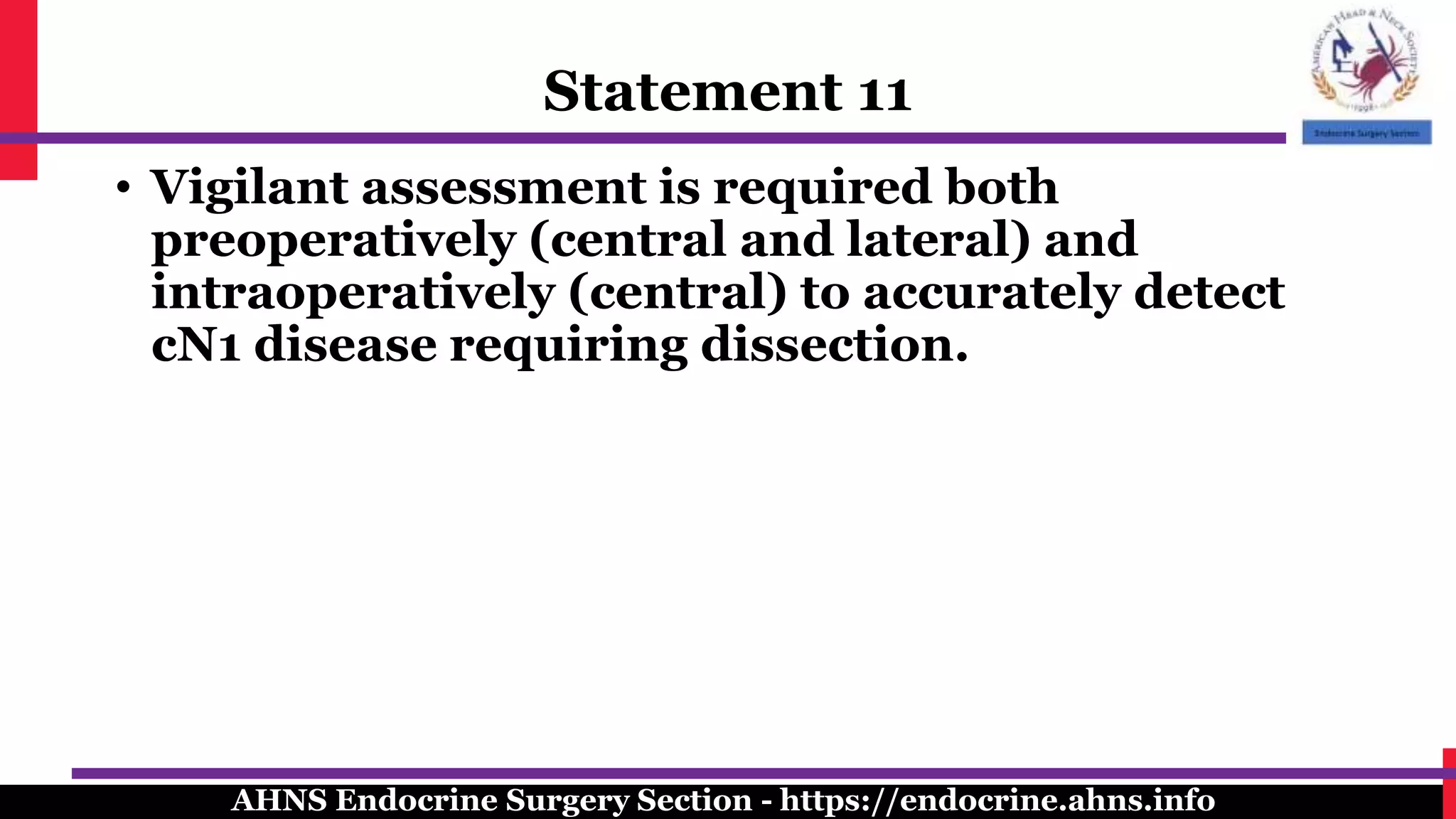 Indications and extent of central neck dissection for papillary thyroid ...