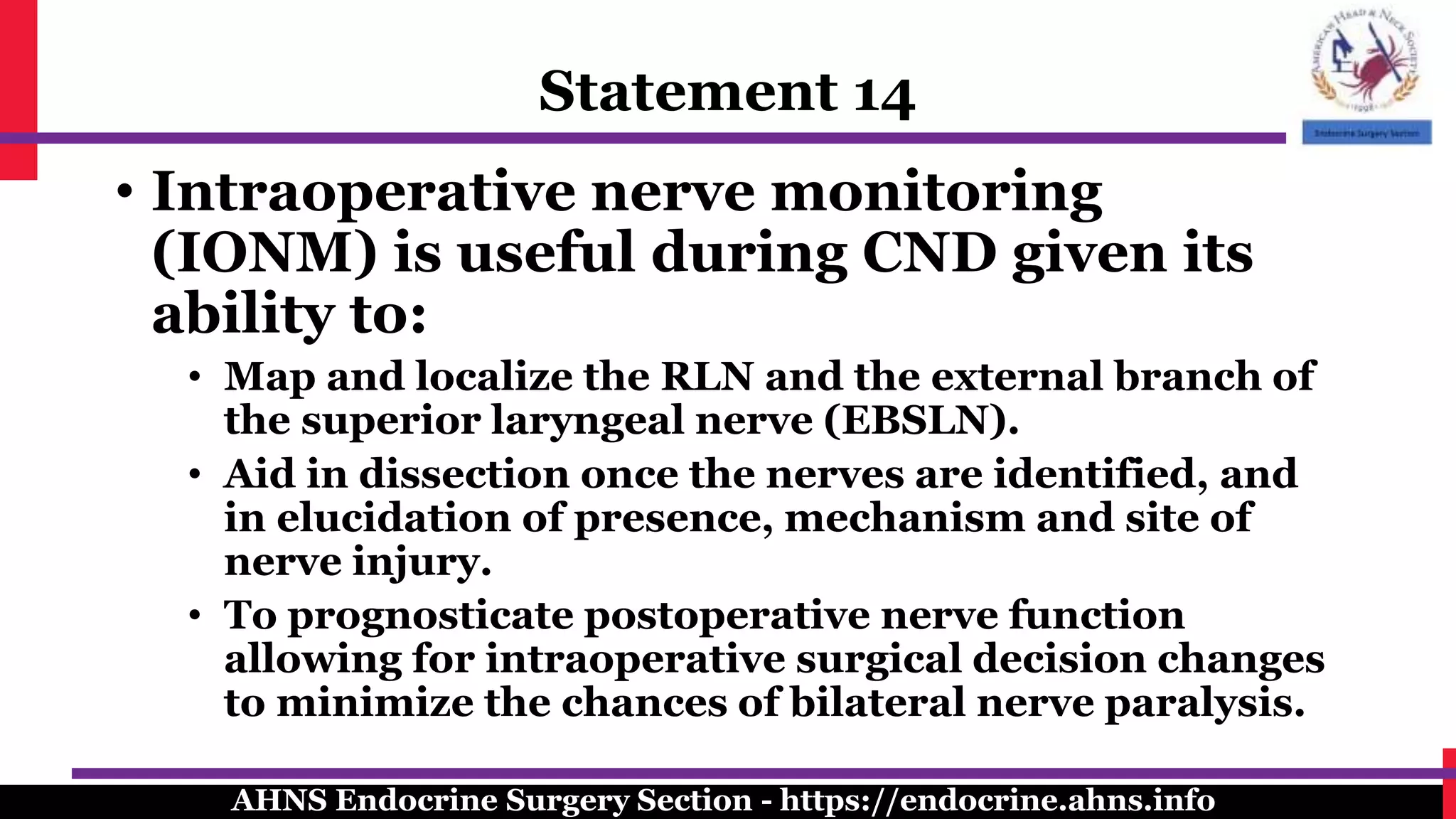 Indications and extent of central neck dissection for papillary thyroid ...