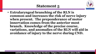 Indications and extent of central neck dissection for papillary thyroid ...