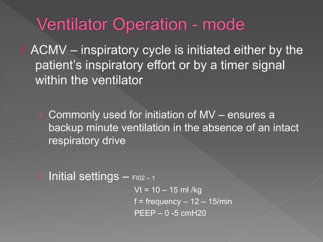 indications for intubation and extubation. MV.pptx | Lung and Respiratory Health | Diseases and ...