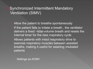 indications for intubation and extubation. MV.pptx