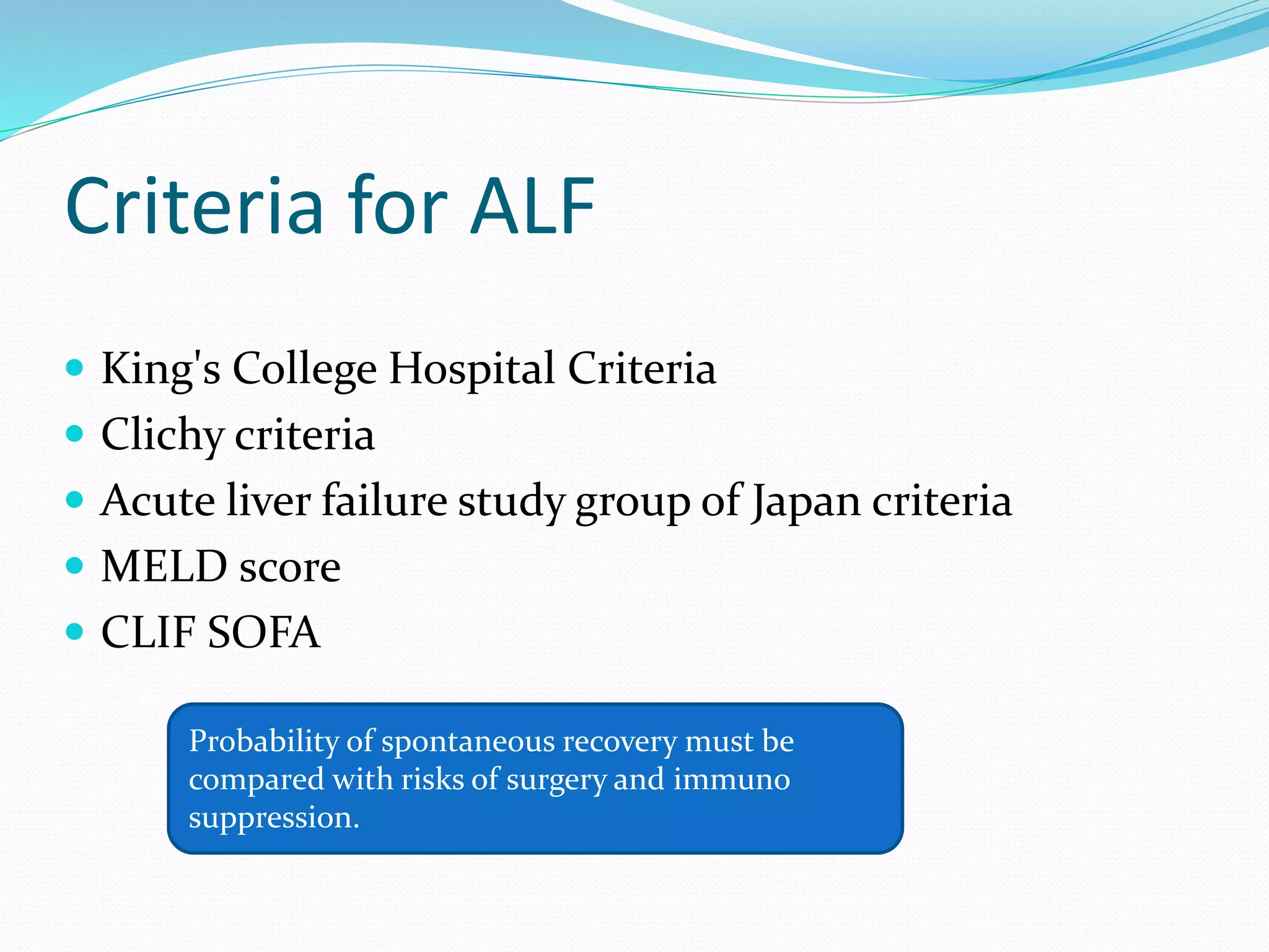 Indications of liver transplantation and scoring syatems. | PPTX