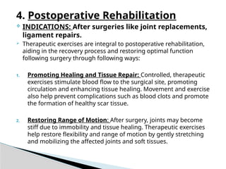 Indications Of Therapeutic Exercises presentation.pptx