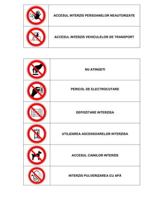 Indicatoare de securitate | PDF