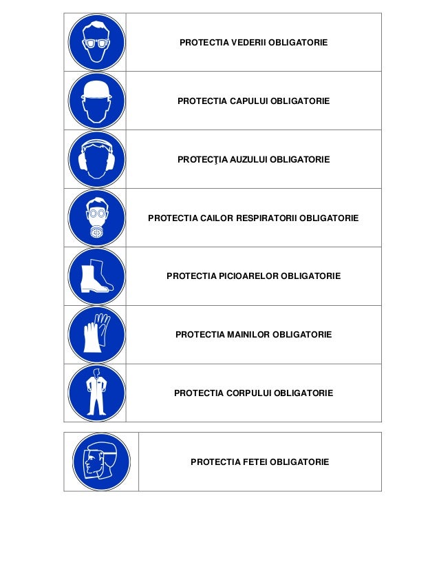 Indicatoare de securitate