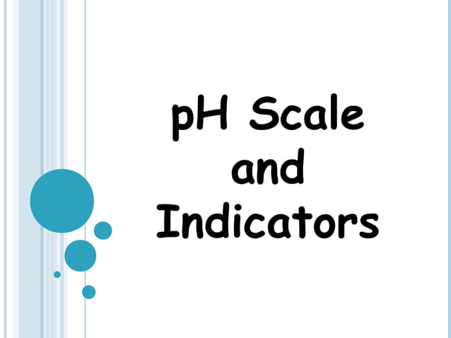 Indicators | PPT | Chemistry | Science
