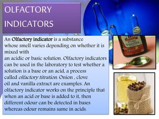 chemical Indicators | PPTX