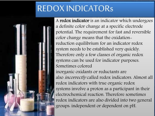chemical Indicators | PPTX | Chemistry | Science
