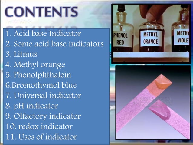 chemical Indicators