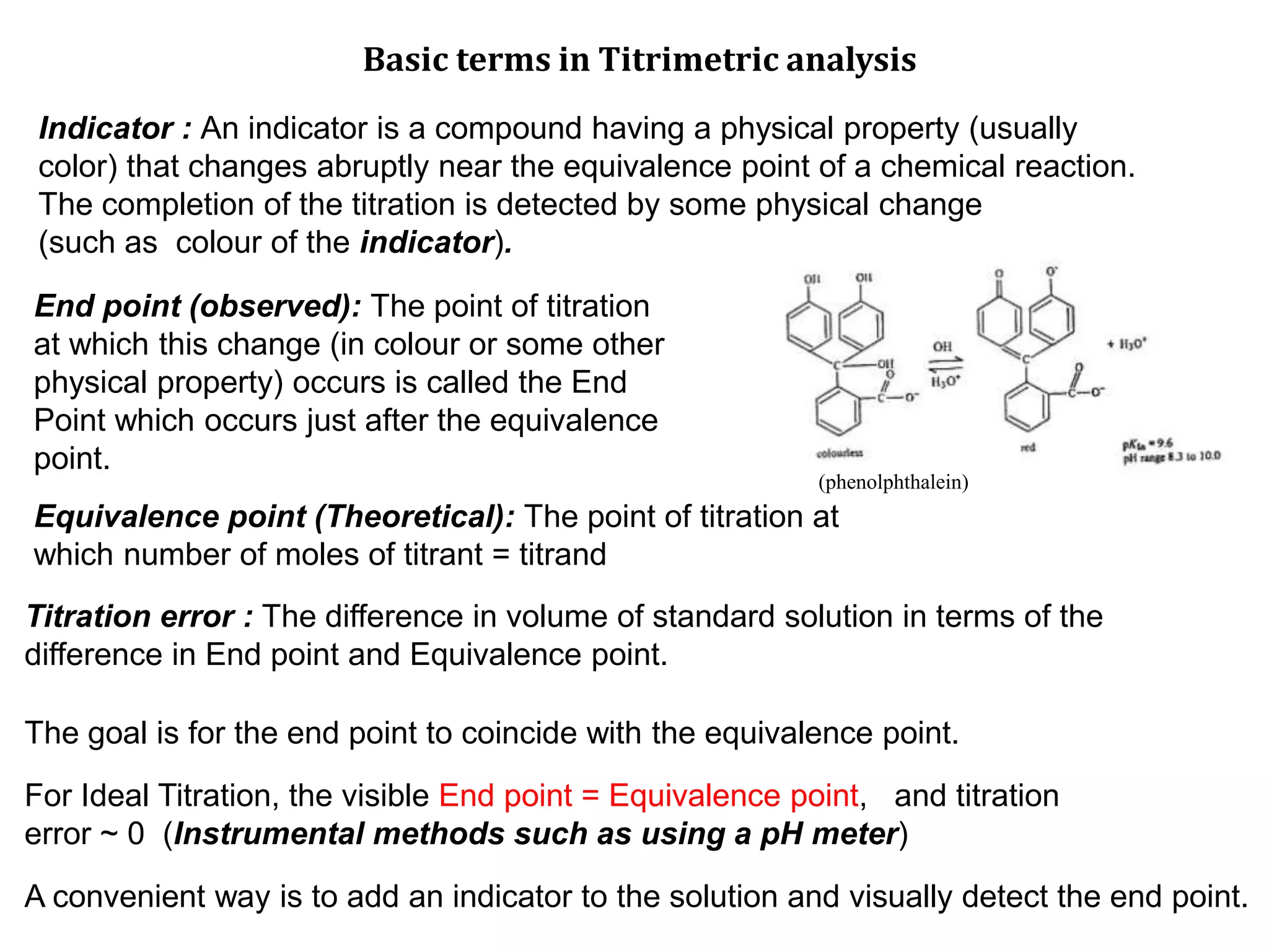 Theory of Acid-base Indicators and Acid-base Titration Curves | PDF