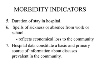Indicators of health | PPTX
