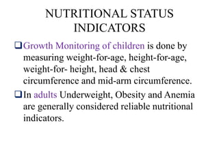Indicators of health | PPTX