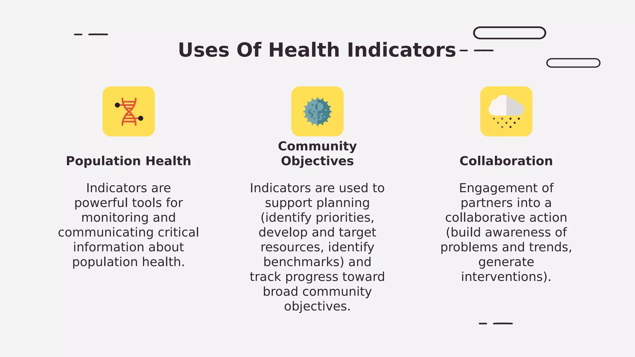 Indicators of health | PDF