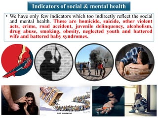 Indicators of Health. To measure the health status of a community | PDF