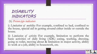 Indicators of health english | PPTX