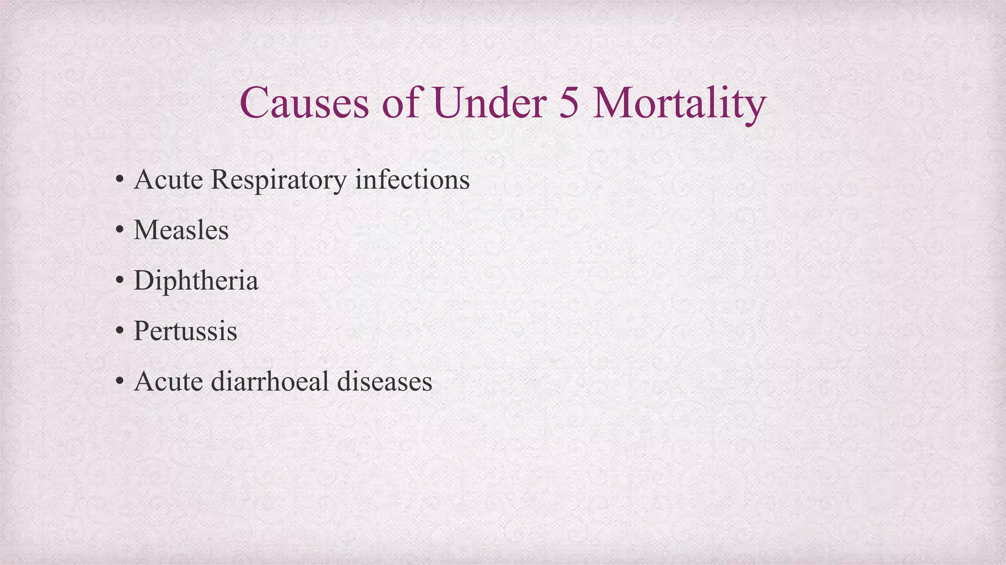 Indicators of mch care | PPTX
