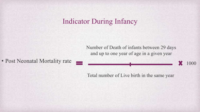 Indicators of mch care | PPTX