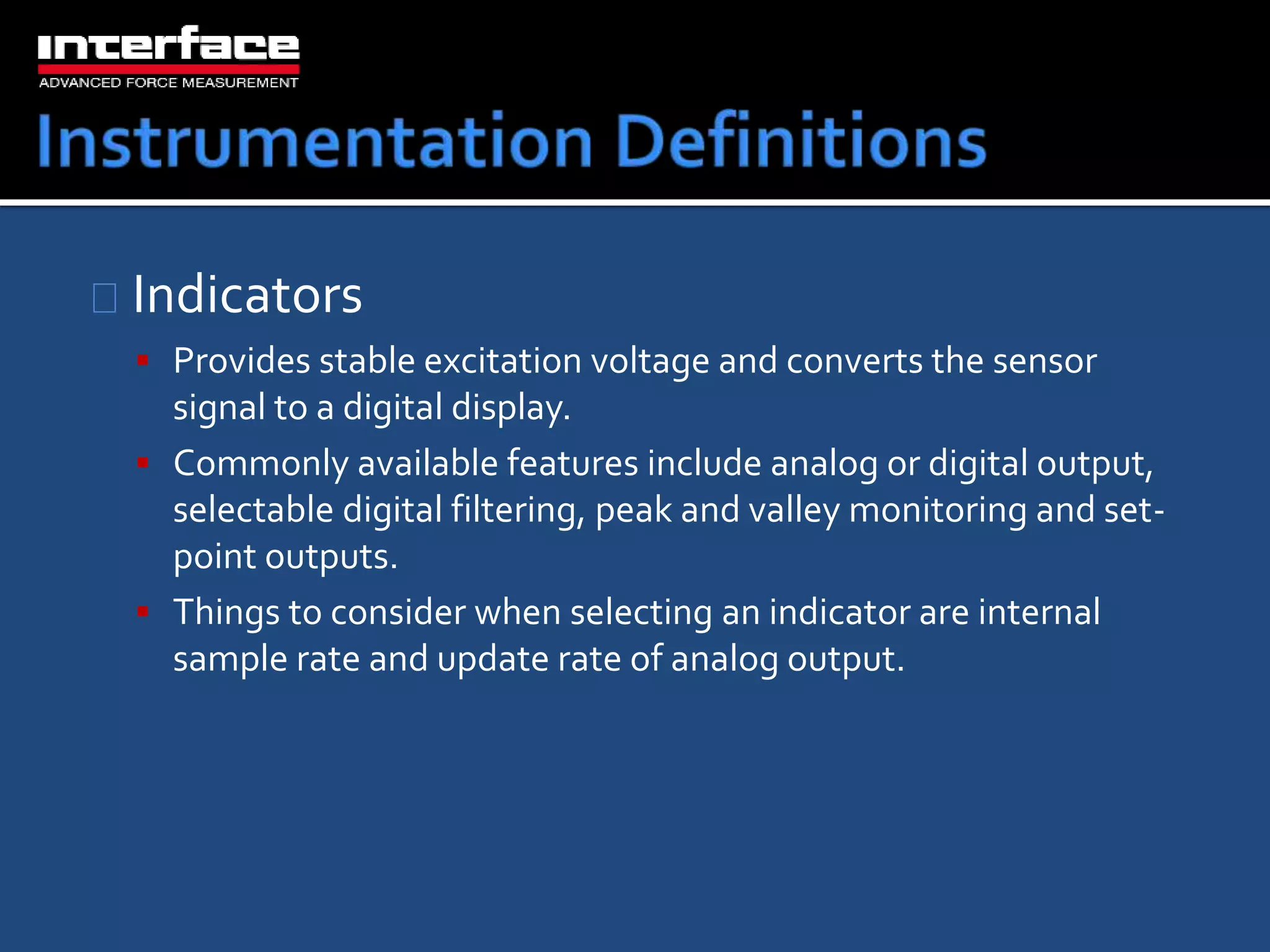Indicator Technology | PPTX