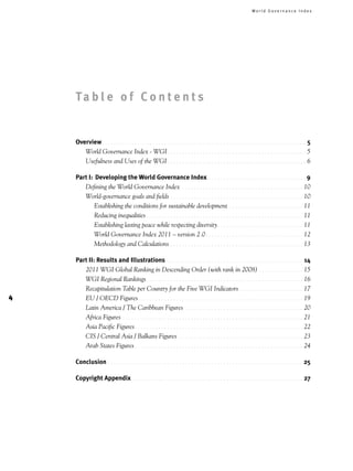 Indice de gobernanza mundial | PDF