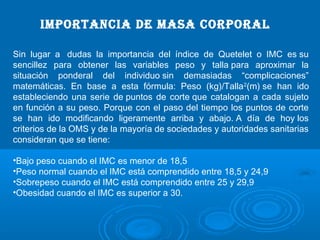 Indice de masa muscular | PPT