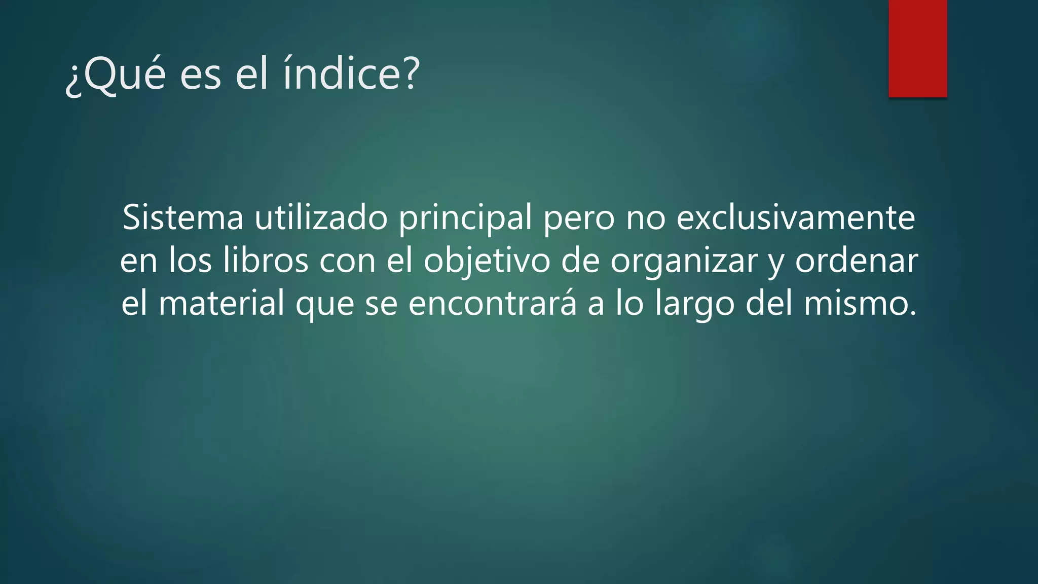 Indice e introduccion | PPTX