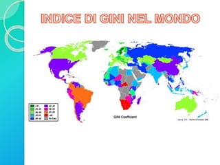 Indice Gini e Isu | PPTX