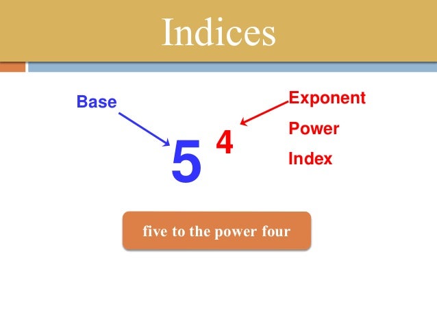Indices