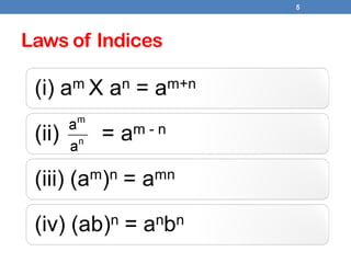 Introduction to Indices | PDF