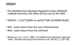 Spectral Indices in ArcGIS Pro 3xxx.pptx