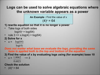 Indices and logarithms | PPT