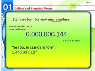 Indices and standard form | PPSX