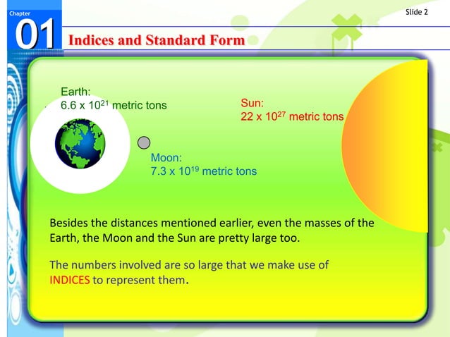 Indices and standard form | PPSX