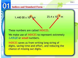 Indices and standard form | PPSX