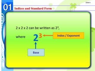 Indices and standard form | PPSX