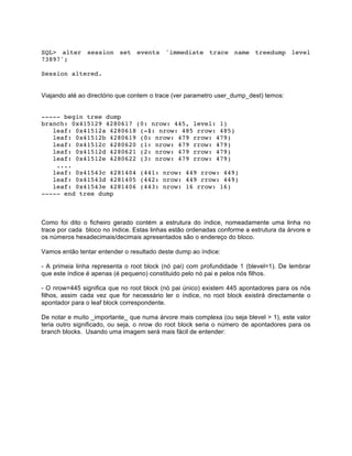Indices B-Tree – considerações básicas | PDF