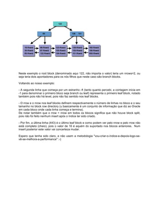 Indices B-Tree – considerações básicas | PDF