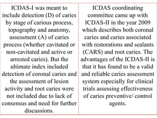 Indices for dental caries | PPTX