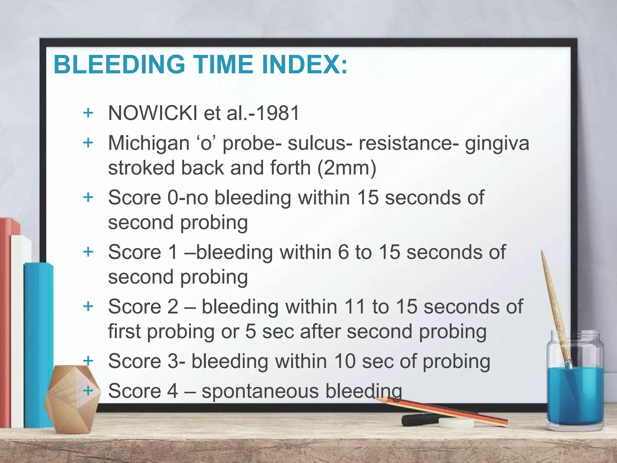 Indices in periodontology | PPTX
